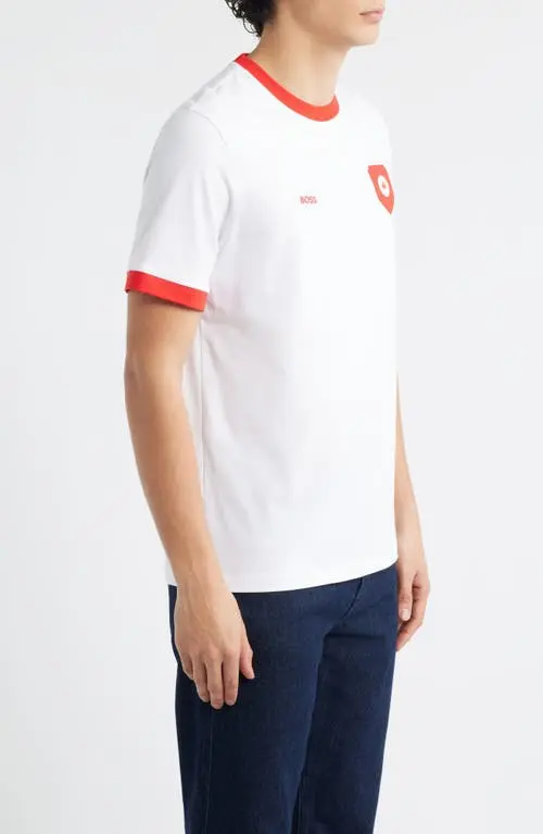 BOSS Lux Stretch Cotton Graphic T-shirt - Canada