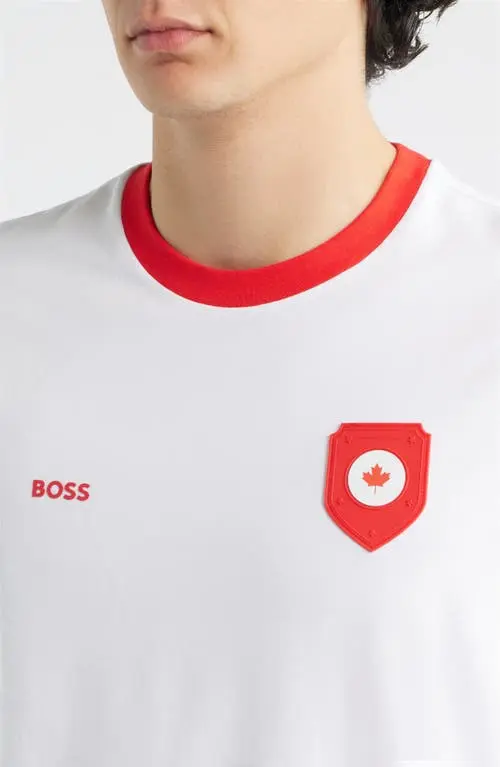 BOSS Lux Stretch Cotton Graphic T-shirt - Canada