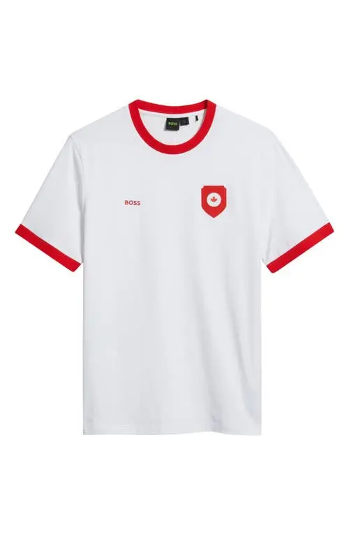BOSS Lux Stretch Cotton Graphic T-shirt - Canada