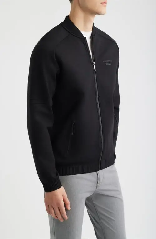 BOSS Porsche Spirit Zip-up Sweatshirt - Black