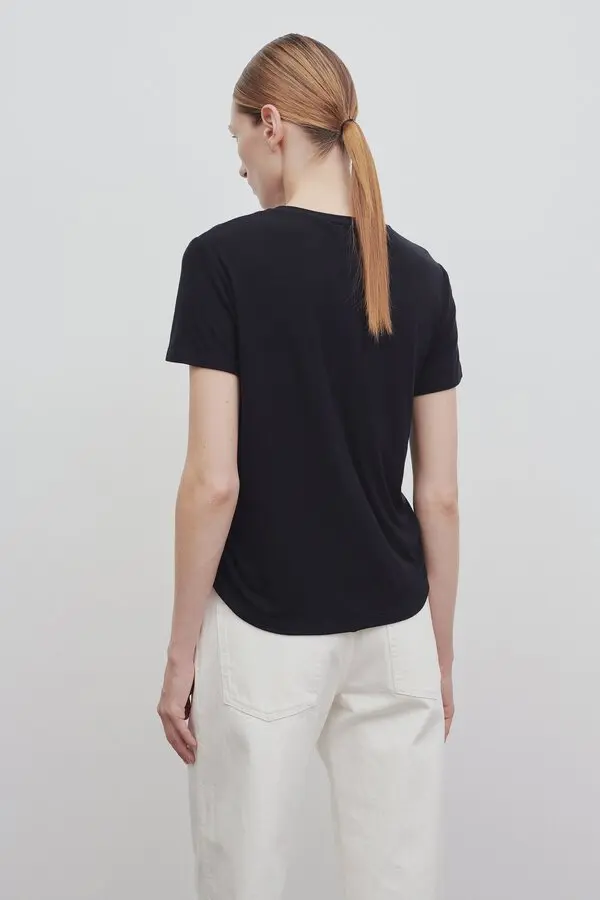THE ROW Wesler T-shirt - Black