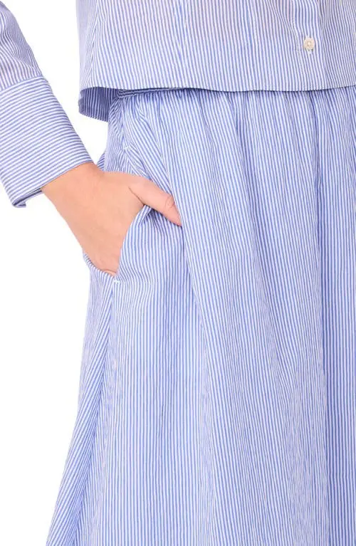 Vince Camuto Striped Maxi Skirt