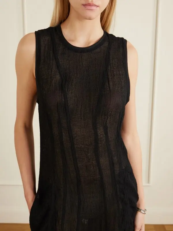 Le Kasha Dakhla Linen Maxi Dress