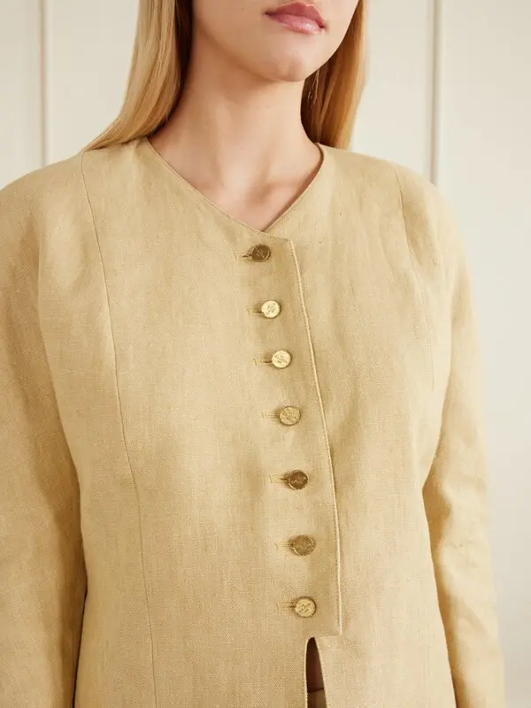 Le Kasha Amada Linen Jacket