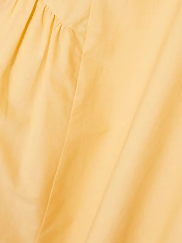 Posse Lindie Cotton Midi Dress - Yellow
