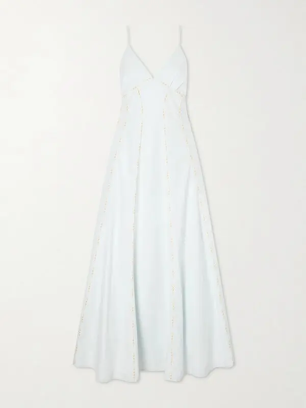 Rosie Assoulin Cami Cotton Maxi Dress