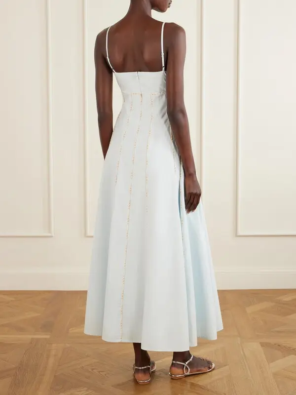 Rosie Assoulin Cami Cotton Maxi Dress