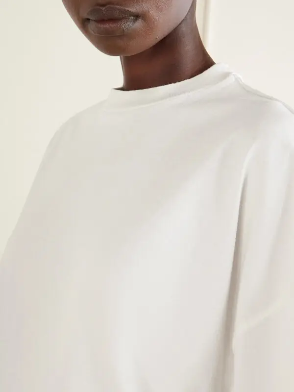 SLVRLAKE Box Cotton-jersey T-shirt