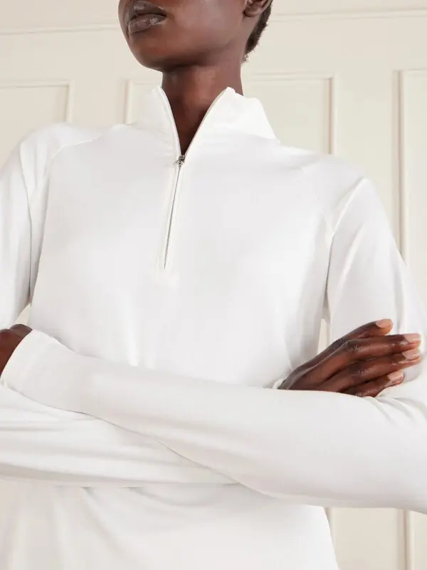 Varley Amren Stretch Jersey Half-zip Top