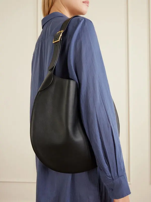 NILI LOTAN Jagger Leather Shoulder Bag