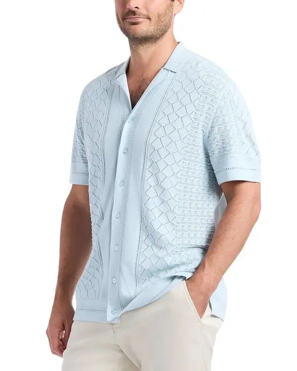 Robert Graham Delmar Short Sleeve Sweater
