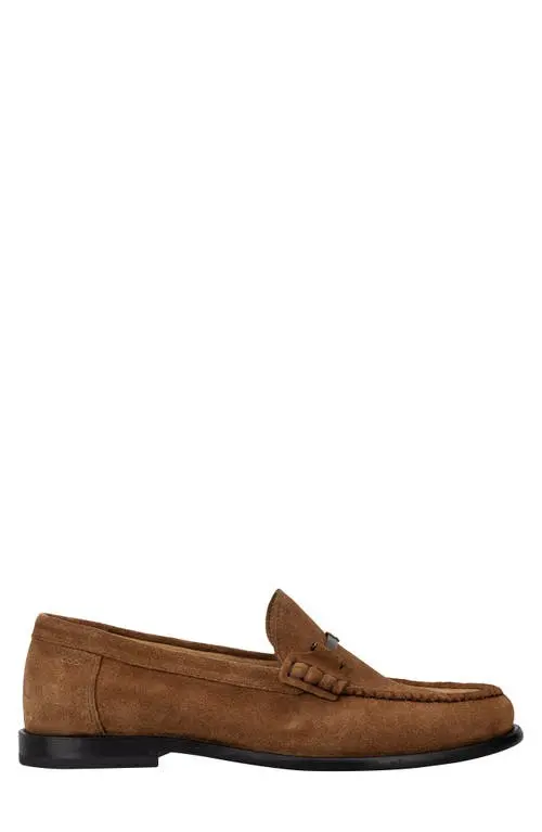 BOSS Moc Toe Penny Loafer - Medium Brown