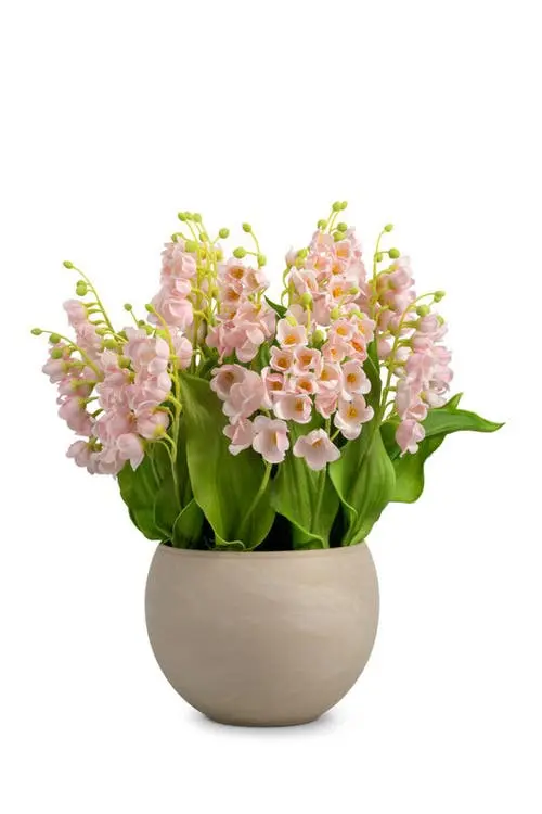 COCOBELLA Cora Realtouch Muguet Arrangement - Blush