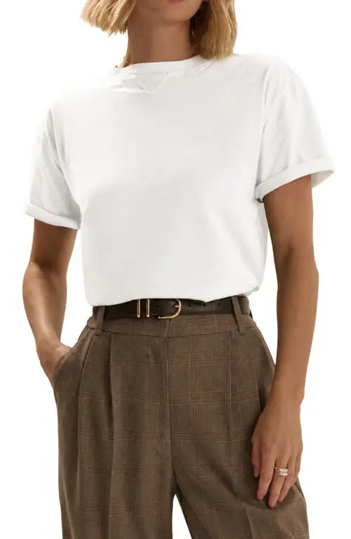 FAVORITE DAUGHTER Organic Cotton T-shirt - White