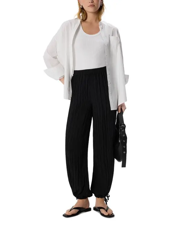 Whistles Relaxed Tie Hem Trousers