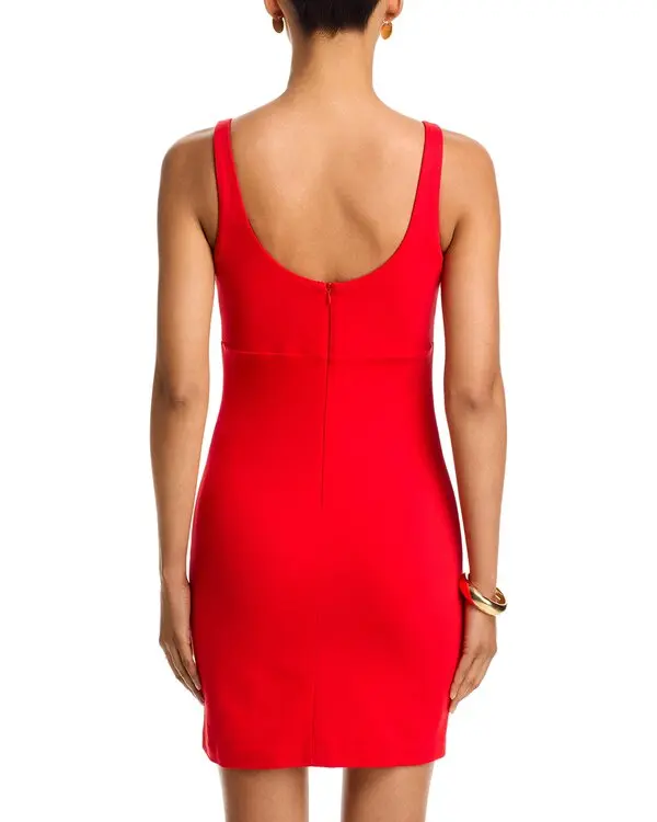Aqua Ponte Tank Mini Dress
