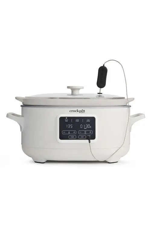 CROCK-POT Programmable 6-quart Slow Cooker With Sous Vide - Oat Milk