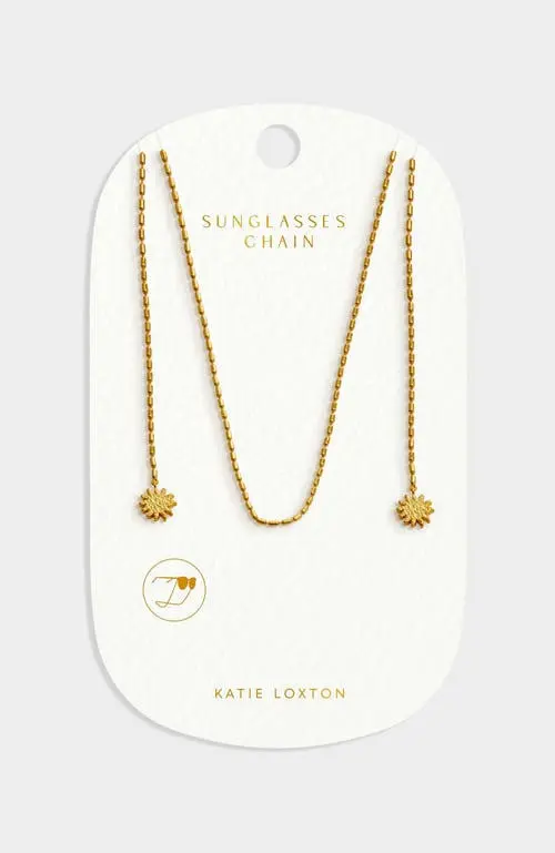 KATIE LOXTON Solesi Sun Sunglasses Chain - Gold Coated