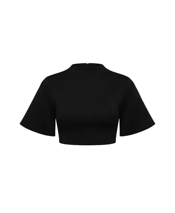 HEIRESS BEVERLY HILLS Sculpt Cropped Tee