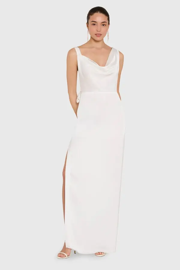 Amanda Uprichard Josefa Maxi Dress - Ivory