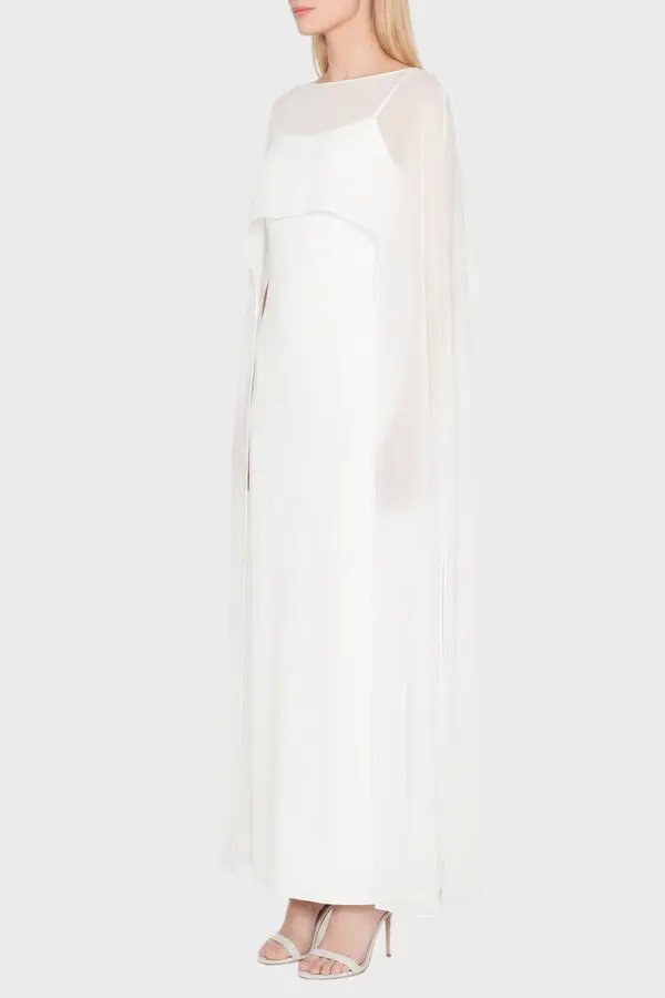Amanda Uprichard Anastasia Cape Dress