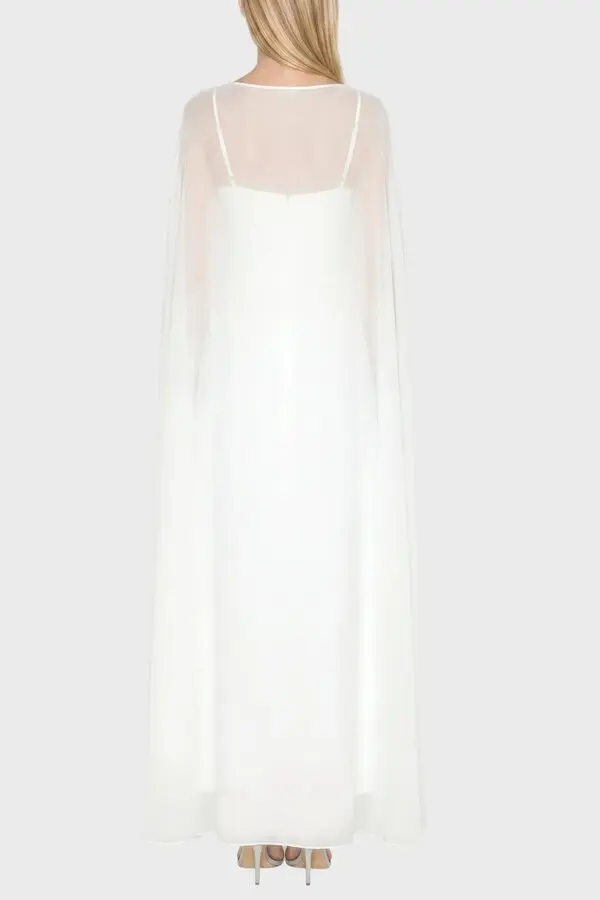 Amanda Uprichard Anastasia Cape Dress