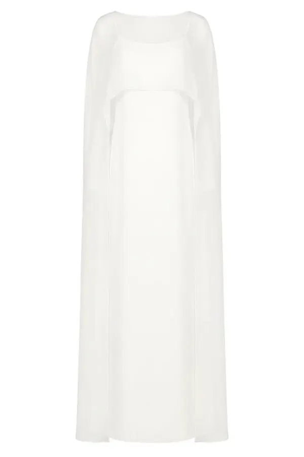 Amanda Uprichard Anastasia Cape Dress