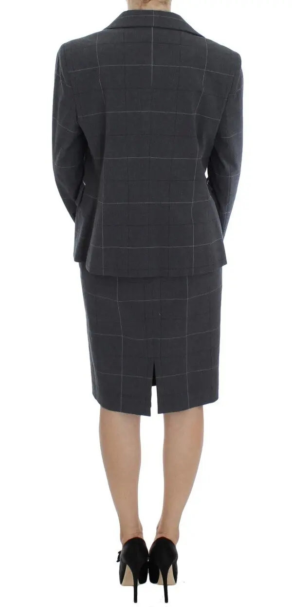 BENCIVENGA Stretch Blazer And Sheath Dress Suit Set