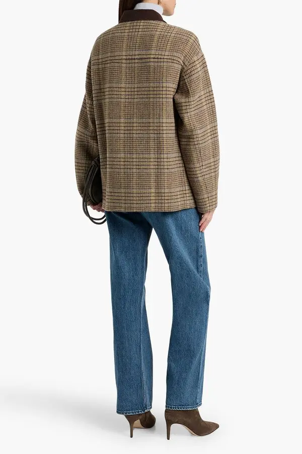 Rag & Bone Cassidy Checked Wool-blend Jacket