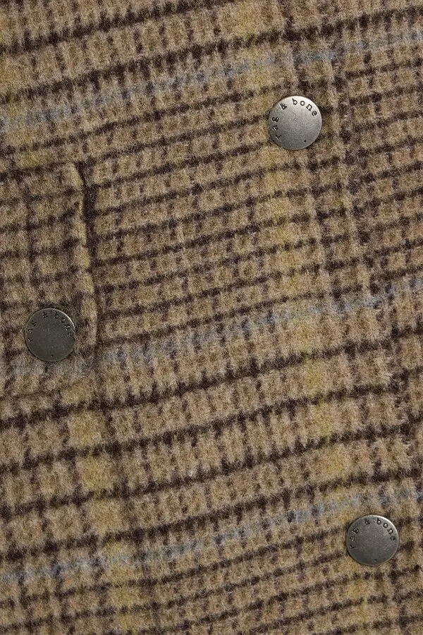 Rag & Bone Cassidy Checked Wool-blend Jacket
