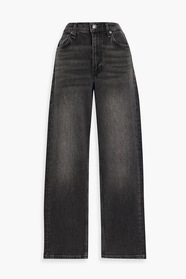 Rag & Bone Harlow Mid-rise Straight-leg Jeans