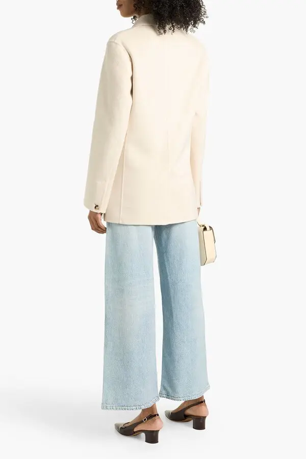 Rag & Bone Zoe Wool-blend Felt Blazer