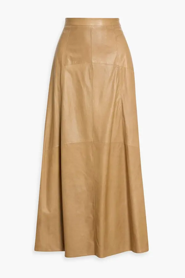 TWP Kennedy Leather Maxi Skirt