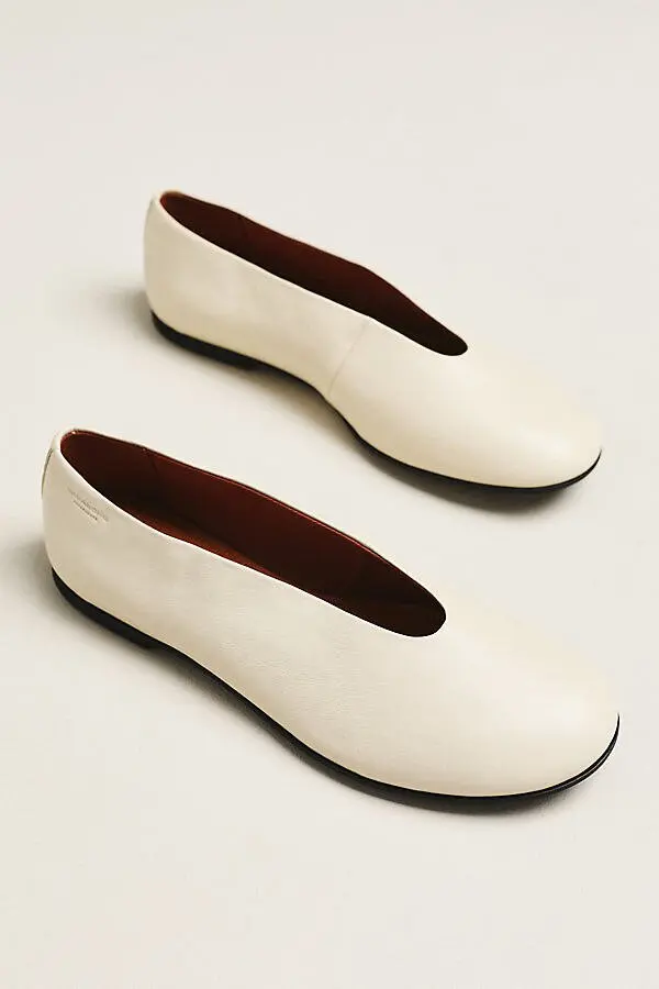 VAGABOND SHOEMAKERS Aleya Ballet Flats - Cream