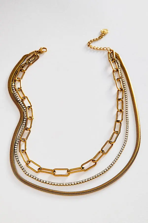 BRACHA Lexie Layered Necklace - Gold