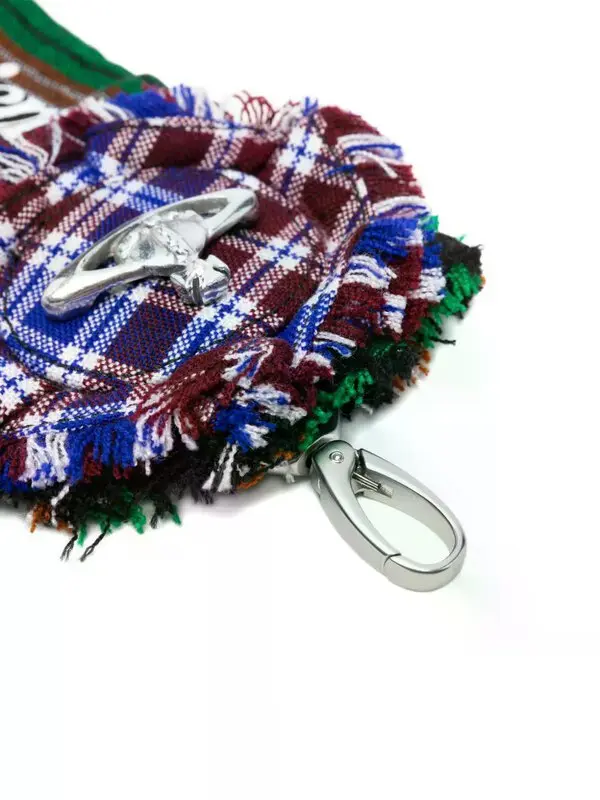 VIVIENNE WESTWOOD Rosette Orb Tartan Charm