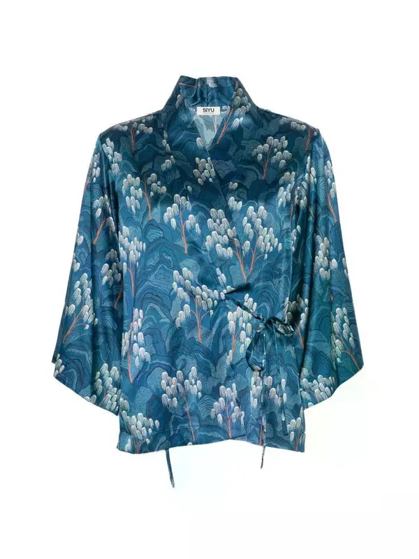 SIYU Lassus Print-detail Top