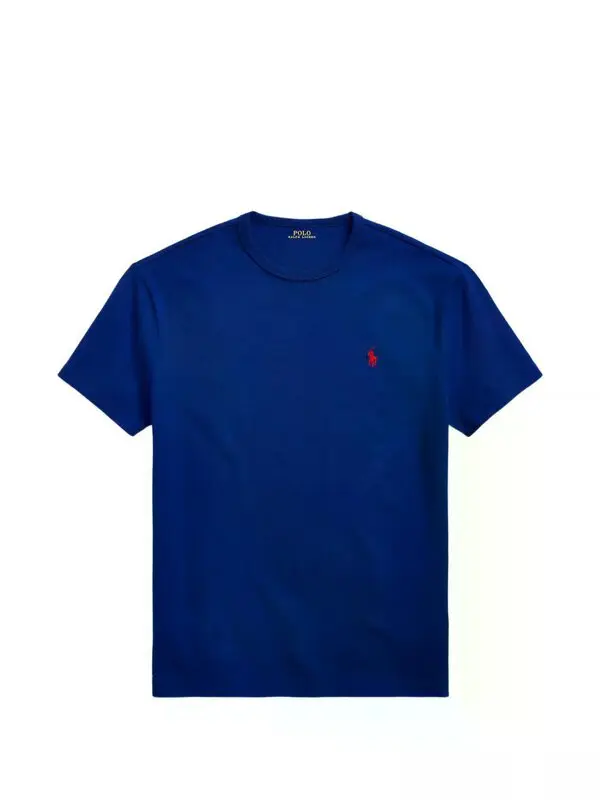 Polo Ralph Lauren Embroidered-logo T-shirt - Blue