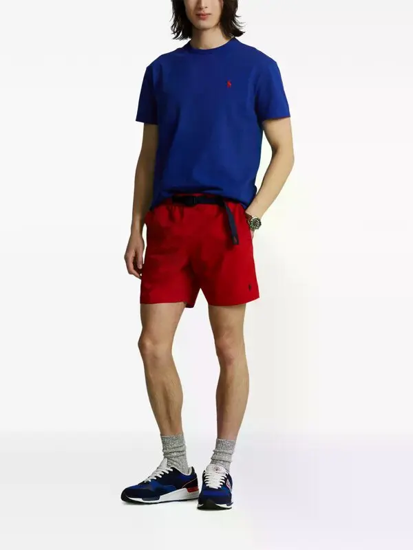Polo Ralph Lauren Embroidered-logo T-shirt - Blue