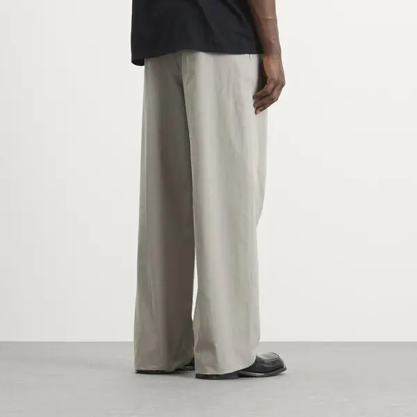 JIL SANDER Cotton Pleated Trousers