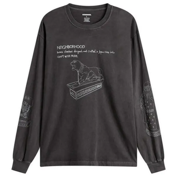 NEIGHBORHOOD Ls-8 Pigment Dyed Long Sleeve T-shirt
