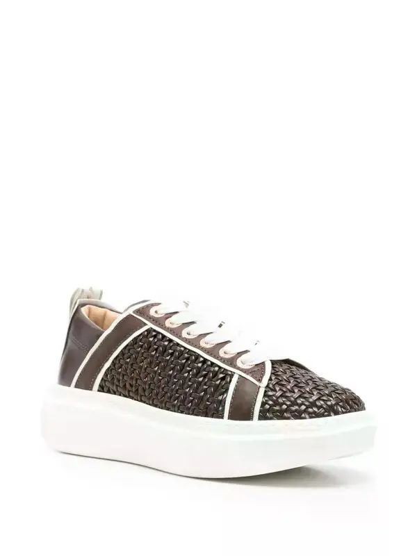 ALEXANDER SMITH Wembley Leather Sneakers