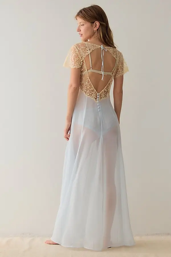 For Love & Lemons Cleo Maxi Slip