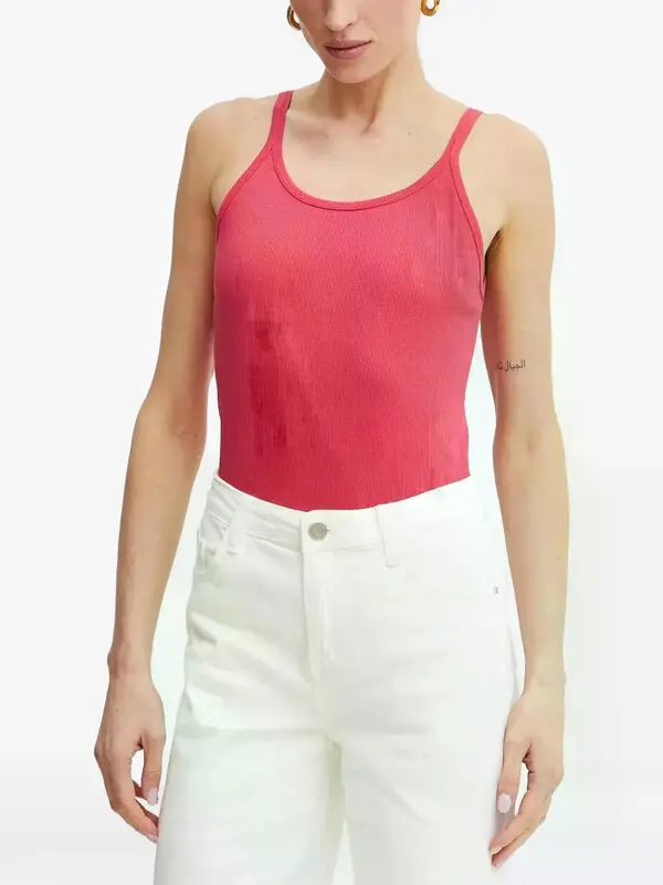Pinko Ribbed Tank Top - Pink
