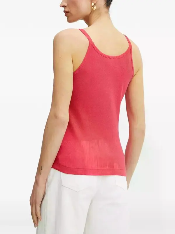 Pinko Ribbed Tank Top - Pink