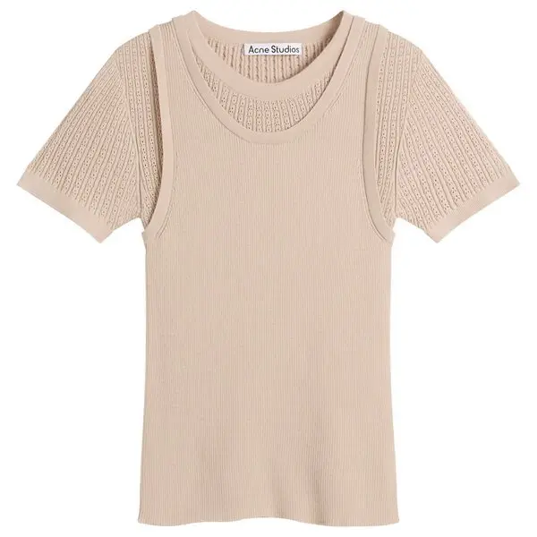 Acne Studios Kred Layered T-shirt