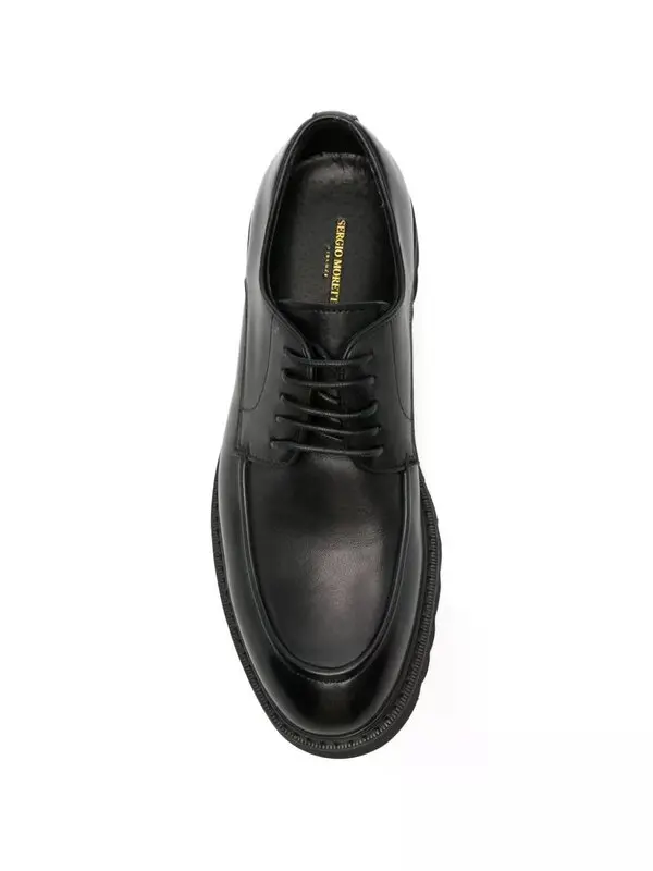SERGIO MORETTI FIRENZE Round-toe Derby Shoes