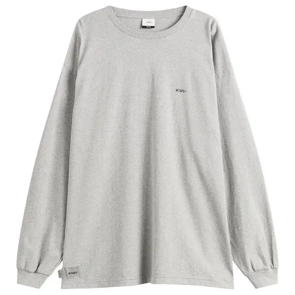 WTAPS Spec Long Sleeve T-shirt - Ash Gray