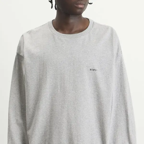 WTAPS Spec Long Sleeve T-shirt - Ash Gray