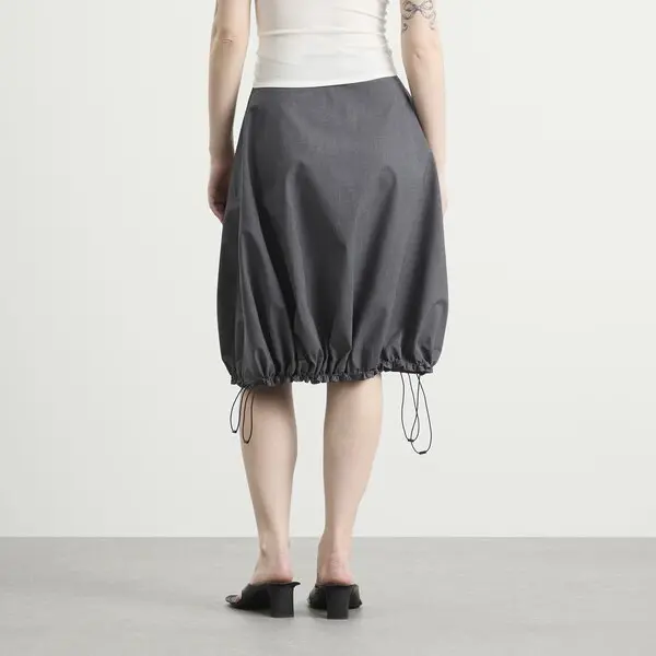 Coperni Technical Tailored Balloon Midi Skirt